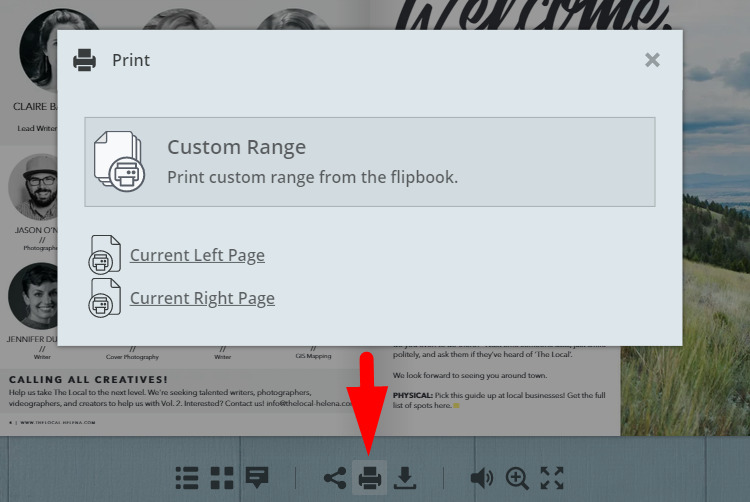 Can I print my HTML5 flipbook? | FlippingBook